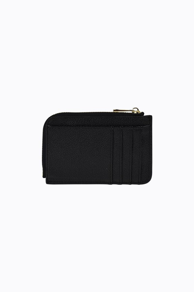 Fitz Card Holder Wallet - Black Pebble – PETA AND JAIN AUS