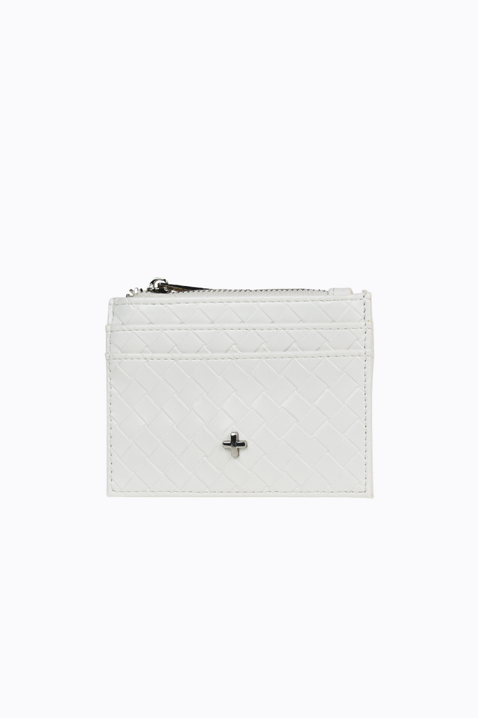 Ivy - White Embossed Weave – PETA AND JAIN AUS